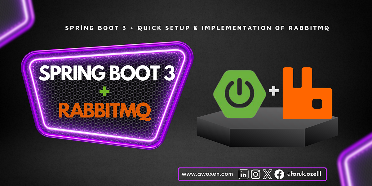 Spring Boot 3.0 ve Java 17 ile RabbitMQ’nun hızlı kurulumu ve uygulanması | by faruk.ozelll | Medium