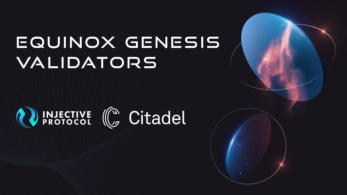 Leading Staking Provider Citadel.One Integrates with Injective as a ...