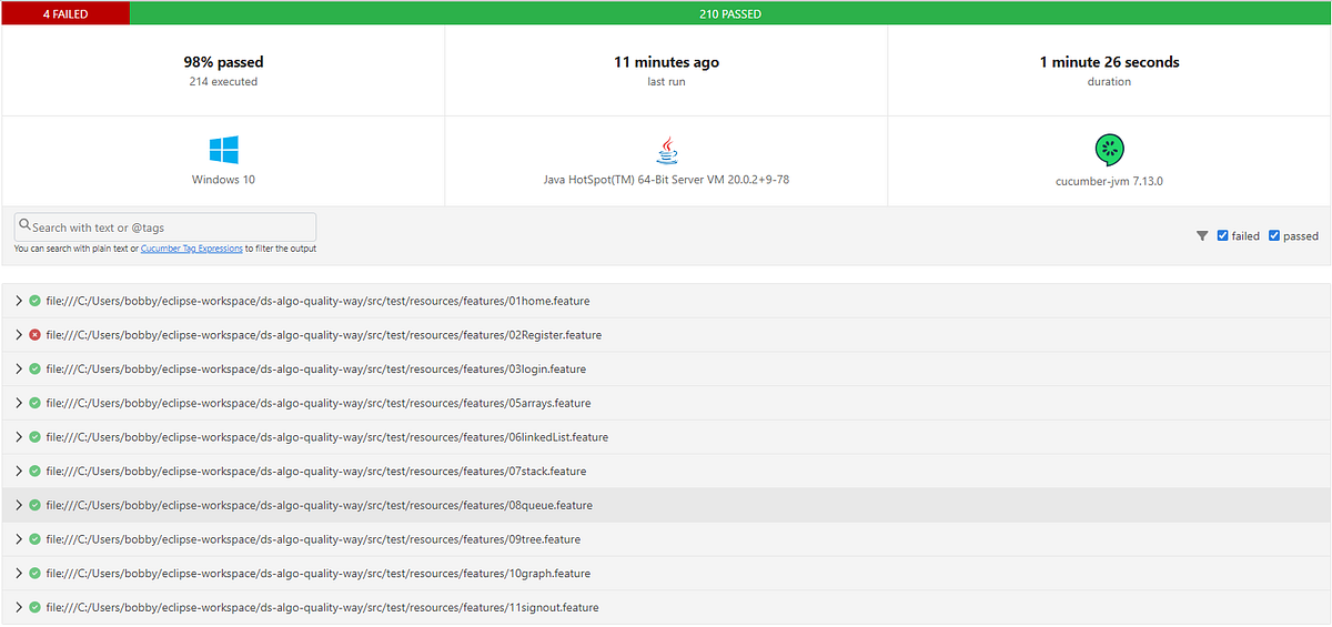 Reports in Test Automation. Reports are the assessment and evidence ...
