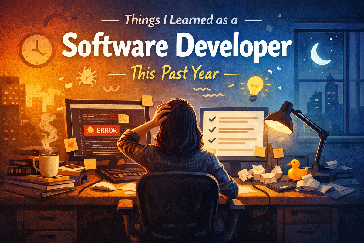 Things I Learned as a Software Developer This Past Year | by ...