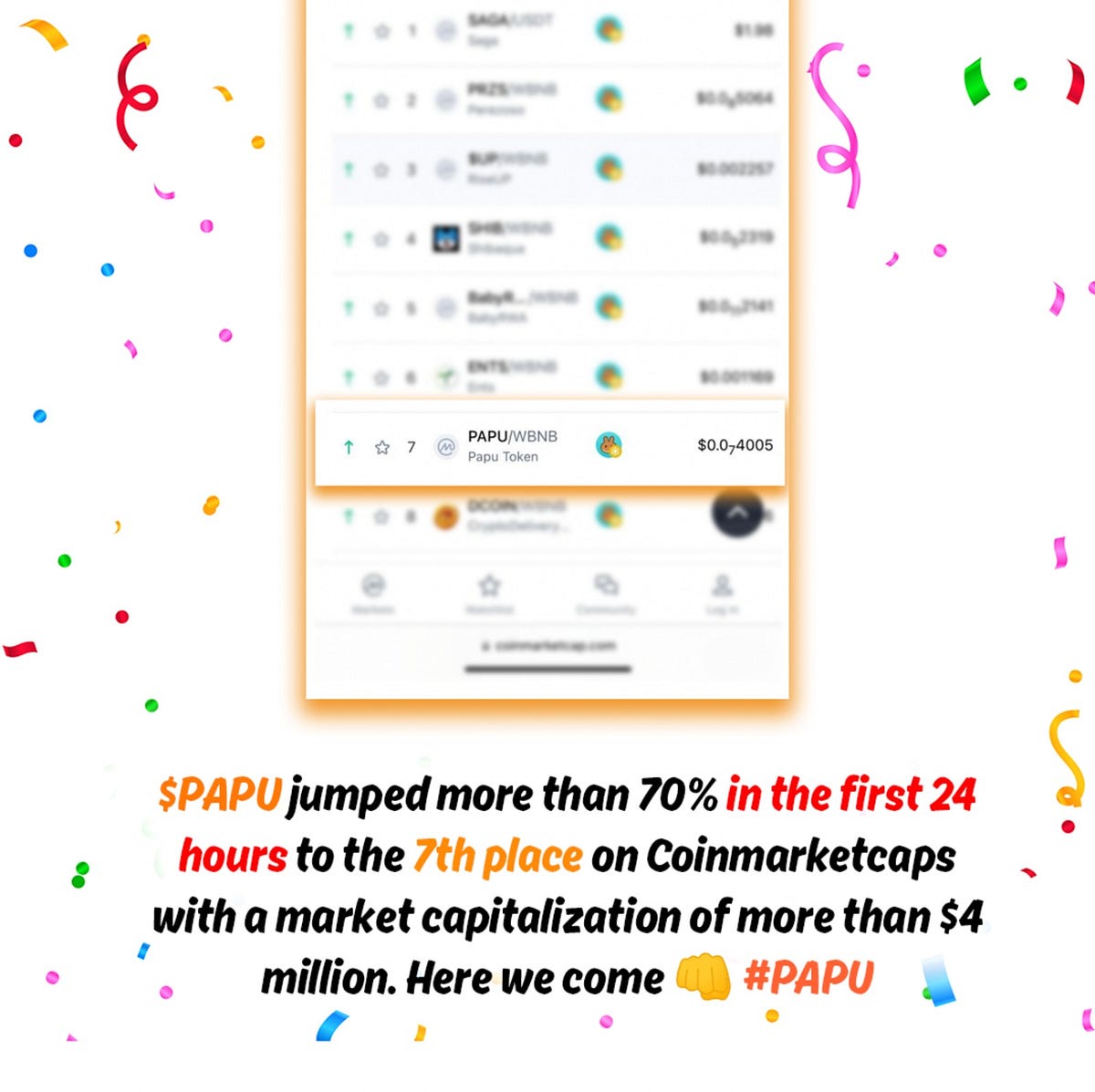Here we come - Papu Token - Medium