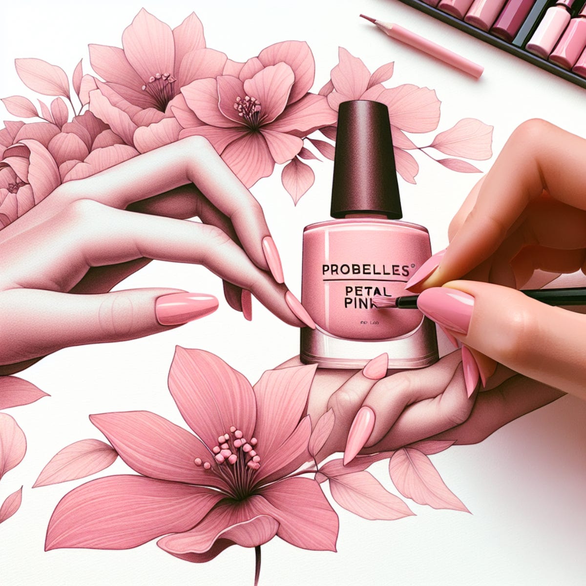 Petal Pink Perfection: A Closer Look at Probelle’s Nail Revolution | by ...
