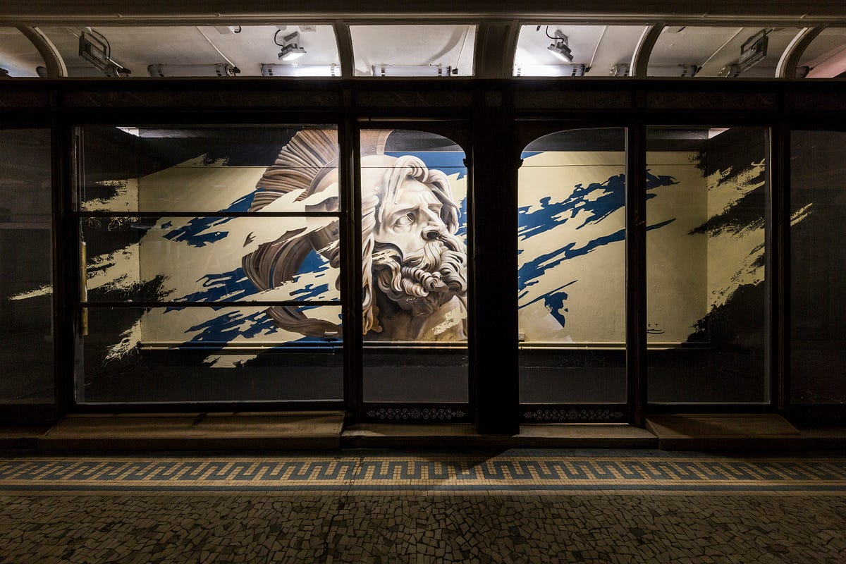 Parisian metro turnes into street art gallery | by Tiny Tim - street ...