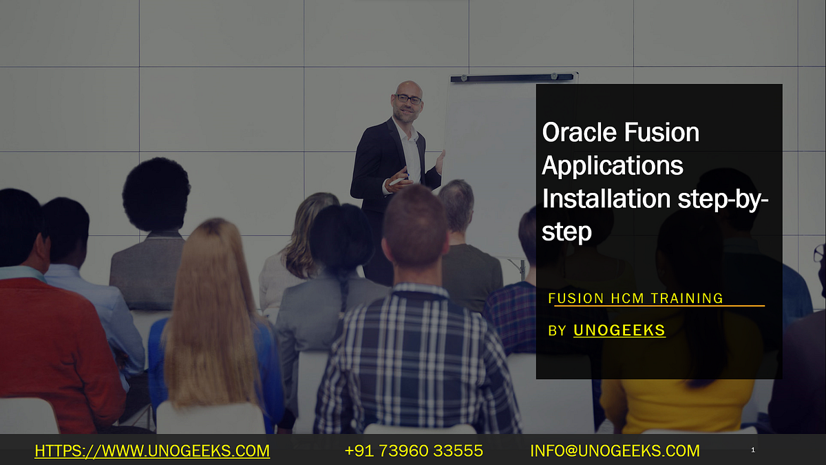 Oracle Fusion Applications Installation step-by-step | by Shiva Yarlagadda | Medium