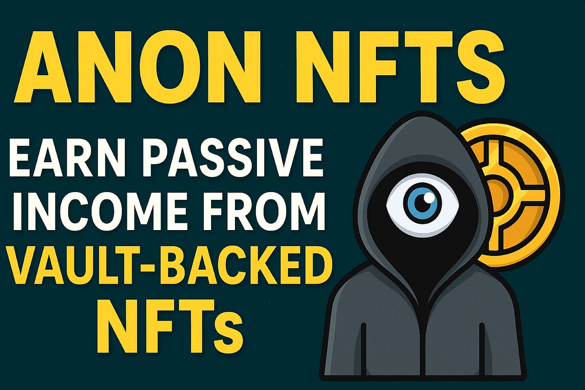ANON NFTs: The Vault-Backed Collection Changing How We Earn in Web3 | by Anon NFTs | May, 2025 ...