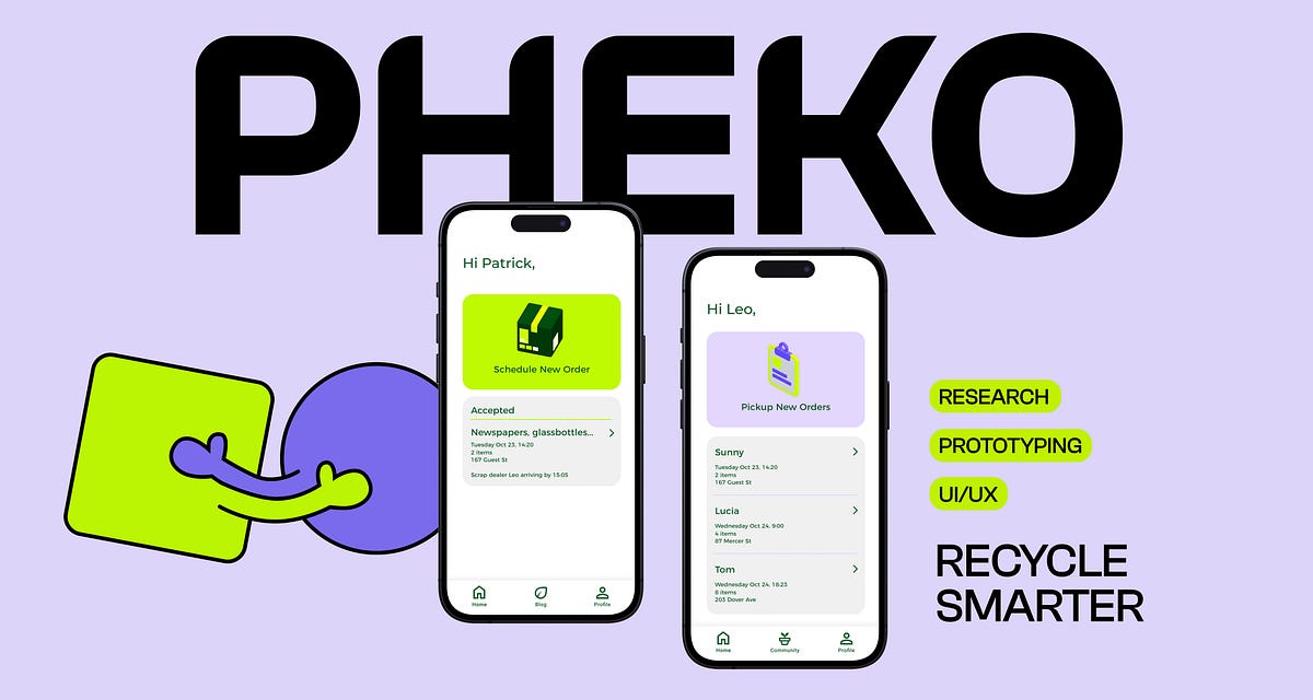 Pheko. Recycle Smarter | by Bellatuo | Medium