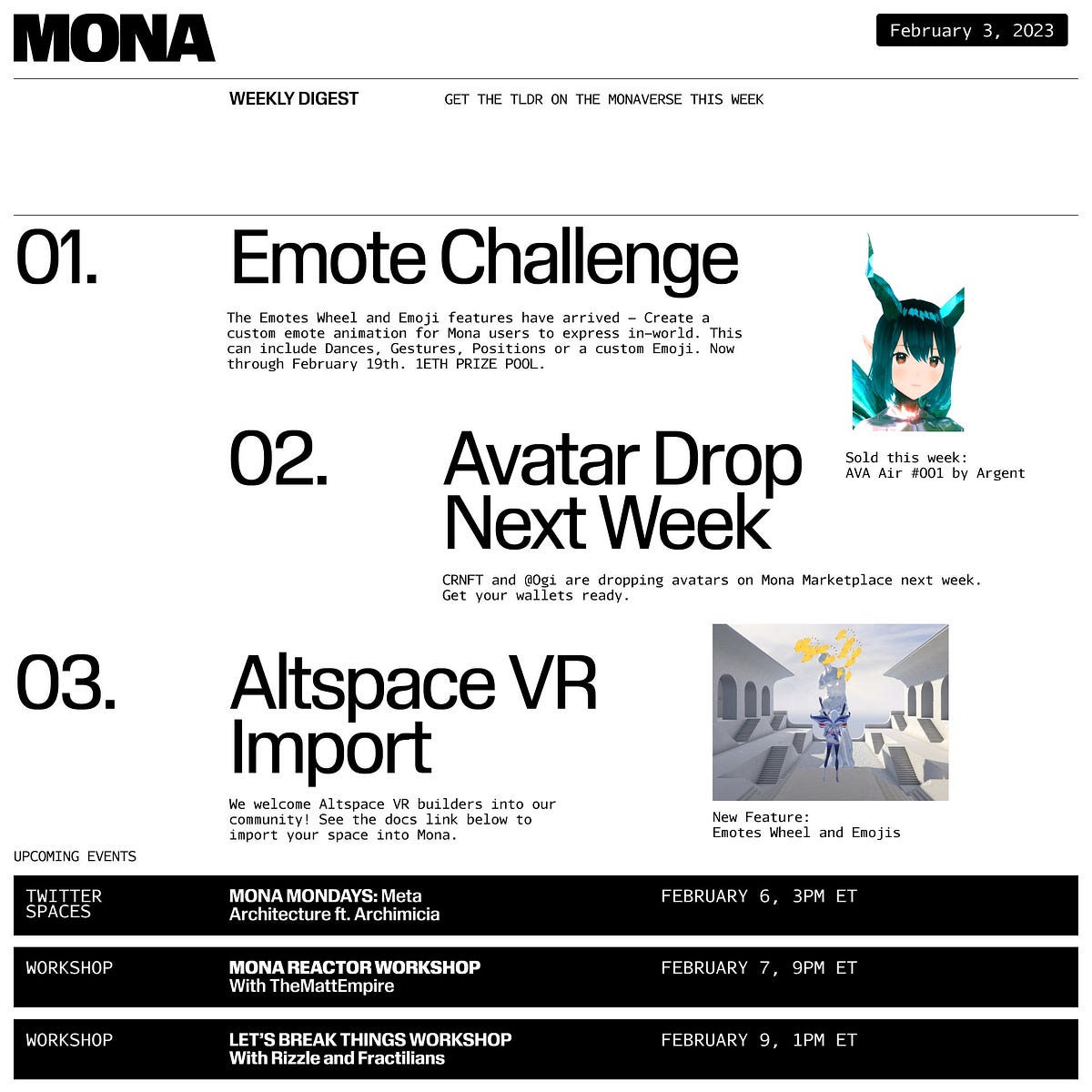 Mona Community Updates — 02.03.23 | by Mona | Medium