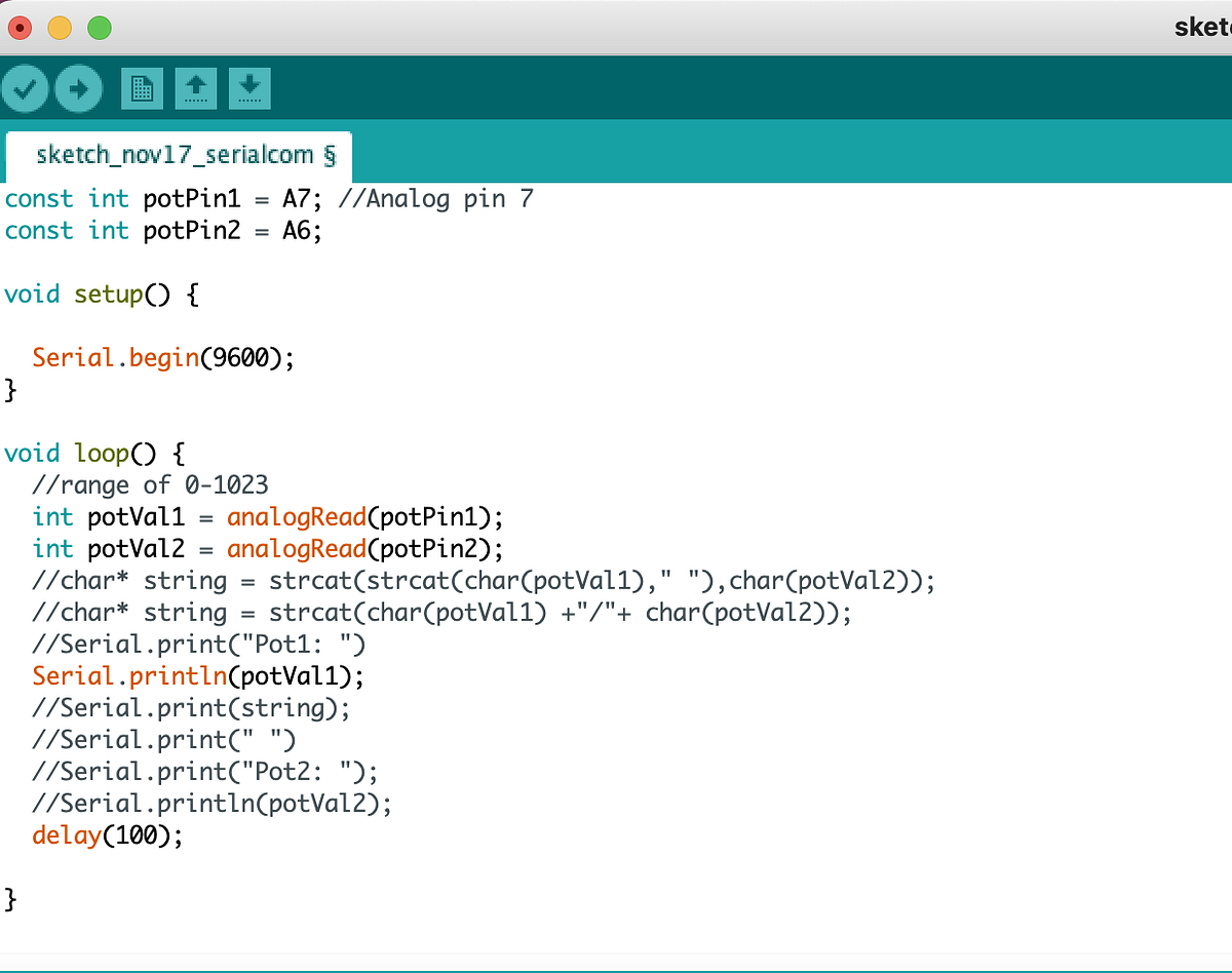Week 11: Serial Communication. For this week's assignment, we were ...