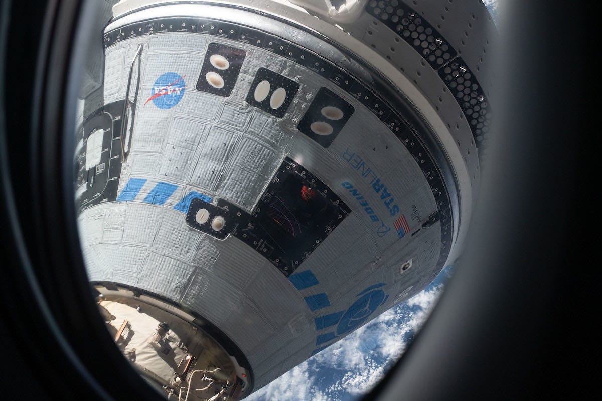 Cleared for undocking and re-entry, the Starliner spaceship | by Abdul ...