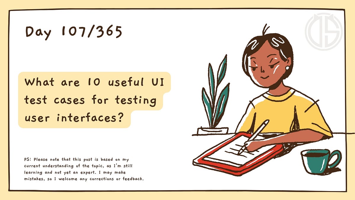 What Are 10 Useful Ui Test Cases For Testing User Interfaces By