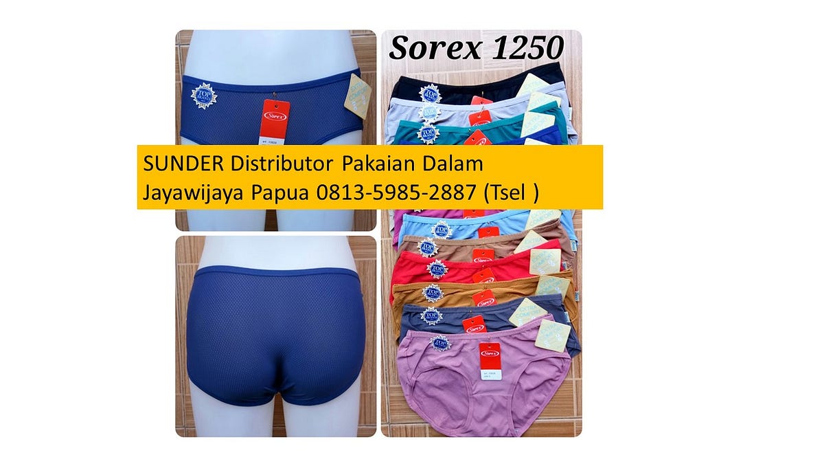 SUNDER Distributor Pakaian Dalam Jayawijaya Papua 0813–5985–2887 (Tsel ) | by grosirpakaiandalam ...