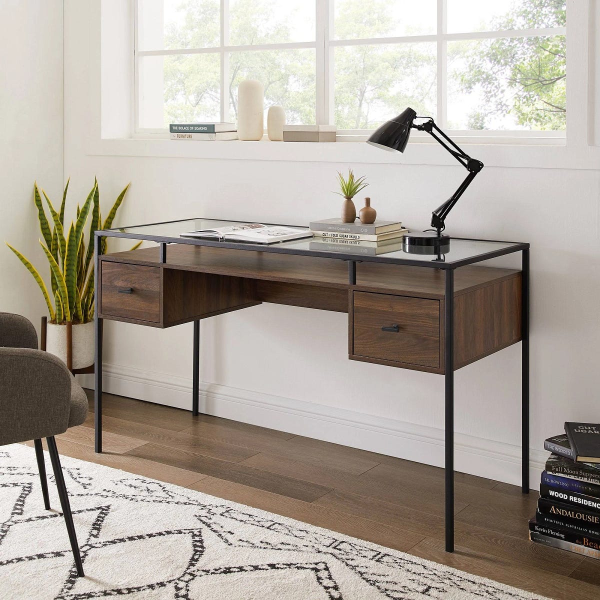 glass top desks. Looking for a stunning and functional… | by Todd Hill ...