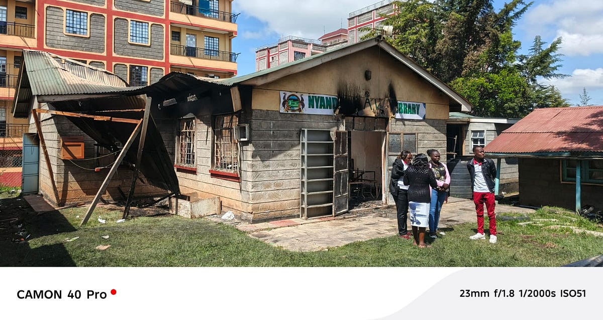 The Last Ruins of Ol-Kalou Community Library: How a Village Lost Its ...