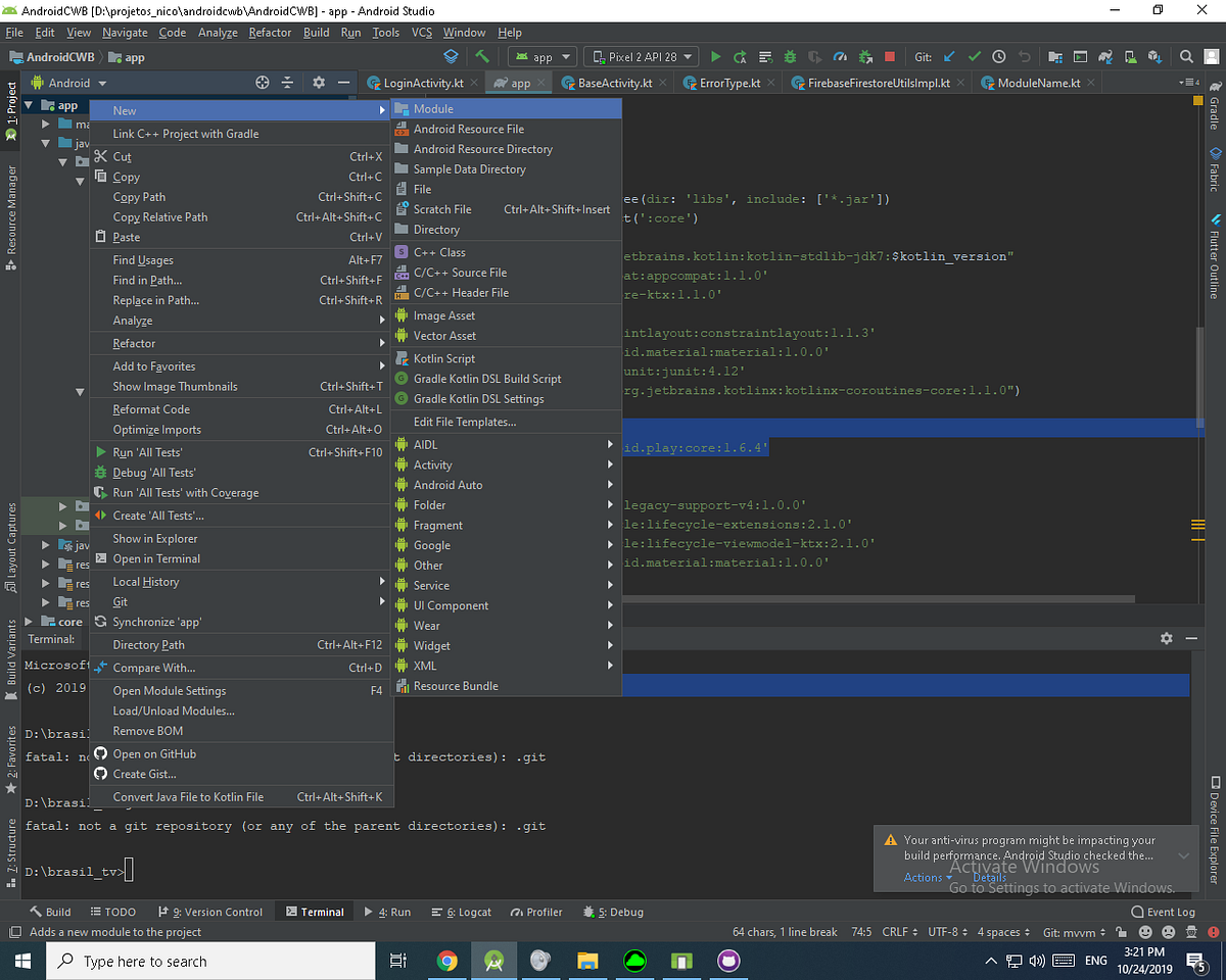 Android CWB -> Parte 7 [ Dynamic Feature] | by Carlos | Medium