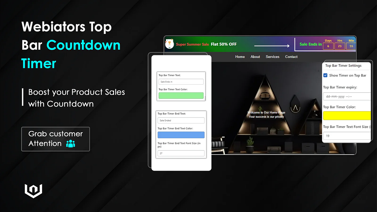 Boost Conversions with a Customizable Countdown Timer Top Bar | by Shopifyapps | Jul, 2024 | Medium