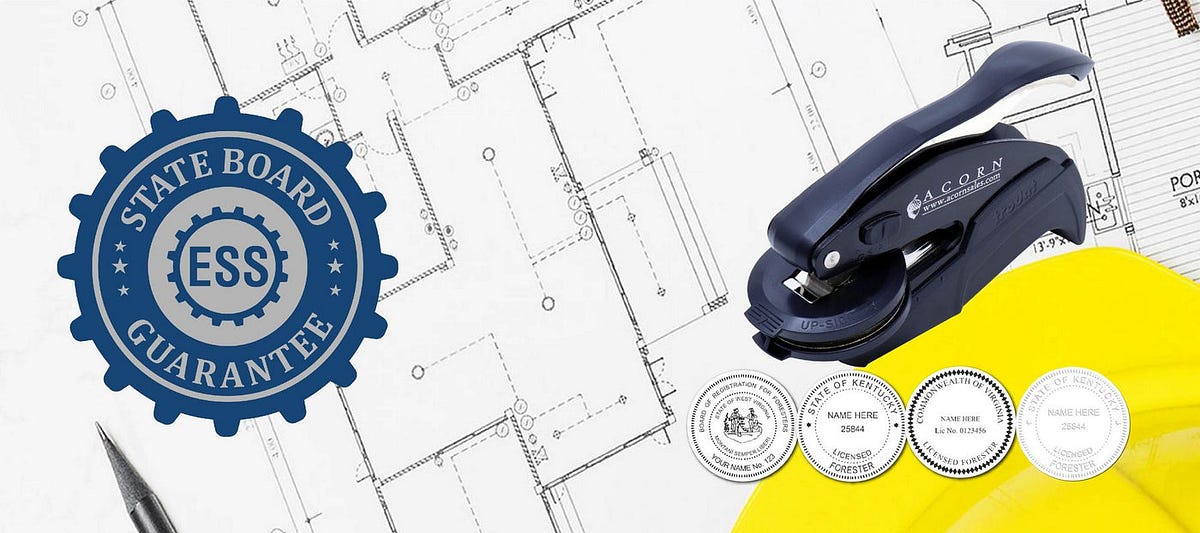 Forester Seal and Stamps - Engineer Seal Stamps - Medium