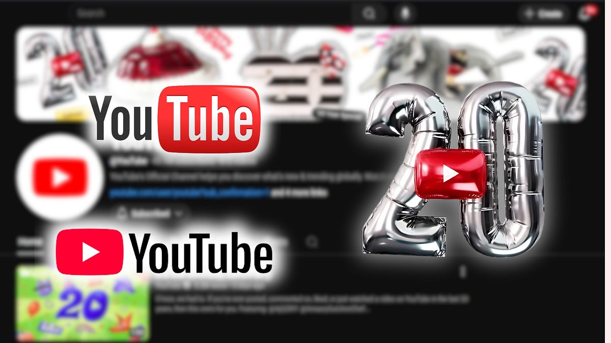 20 Years of YouTube: How a Simple Startup Reshaped the Internet Forever ...