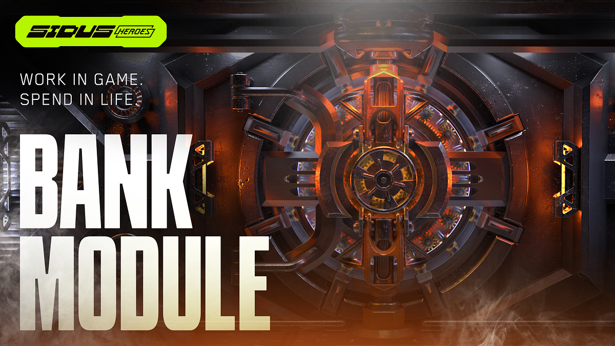 Bank Module Launch!. Stage 1: Withdrawing $SIDUS | by SIDUS HEROES | SIDUS HEROES | Medium