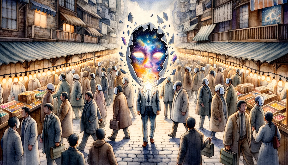 Unveiling Infinity: The Disillusionment of Our Masks | by Chanspeak ...