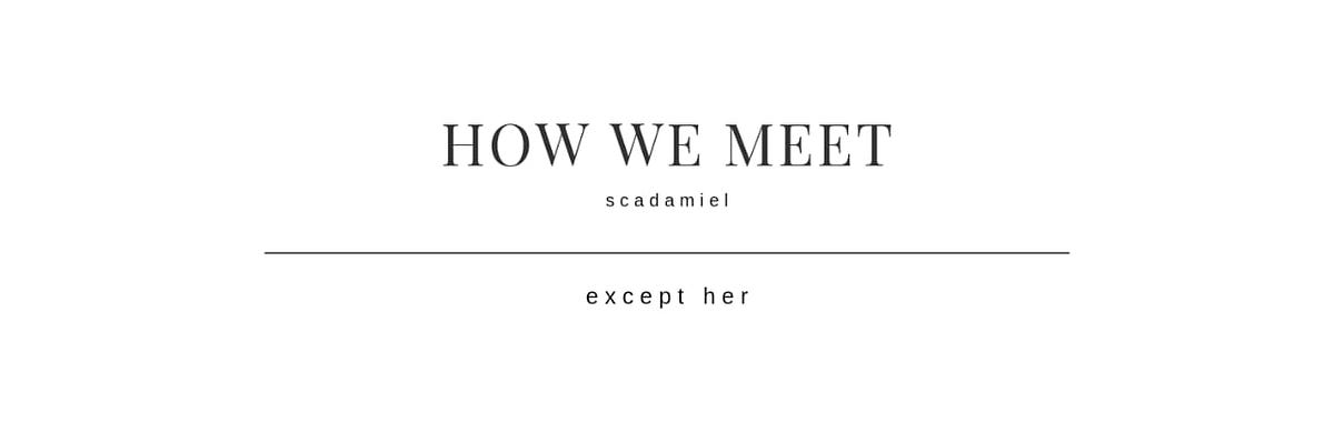 How we meet. Hari ini, hari dimana untuk pertama… | by scadamiel | Medium