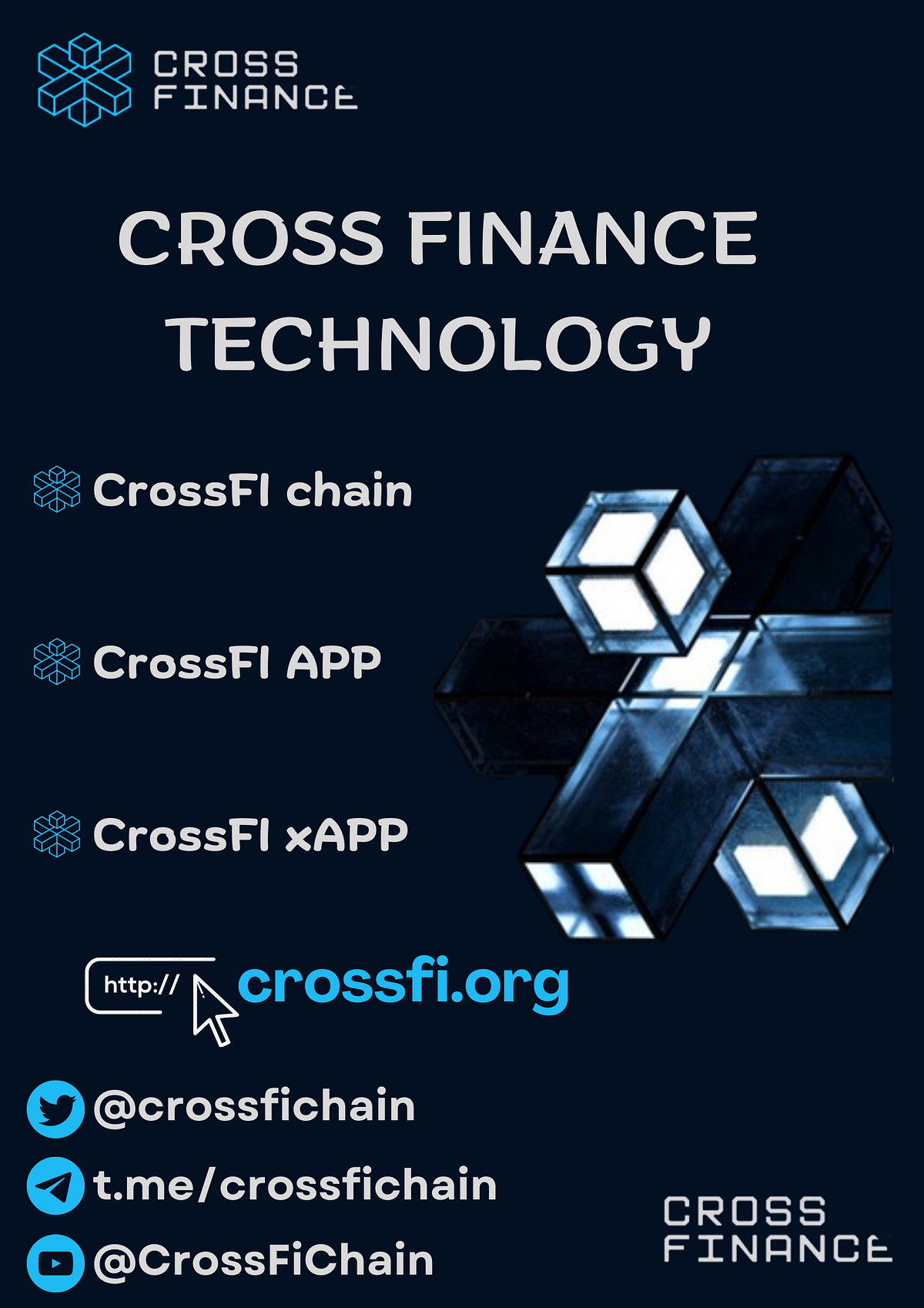 CROSS FINANCE TECHNOLOGY. Cross Finance: Bridging the Gap Between… | by ...