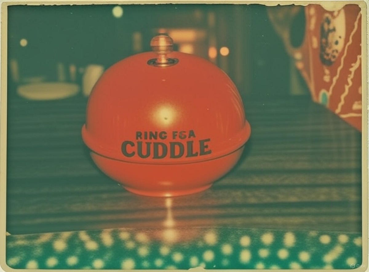 Ring for Cuddle. A bell, a wall, and the sound that… | by Anka | The ...