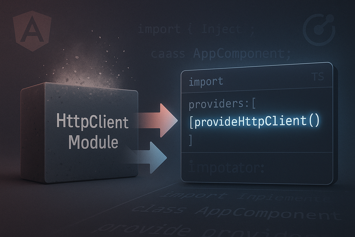 Refactoring Legacy Angular: How to Replace HttpClientModule with provideHttpClient | by ...