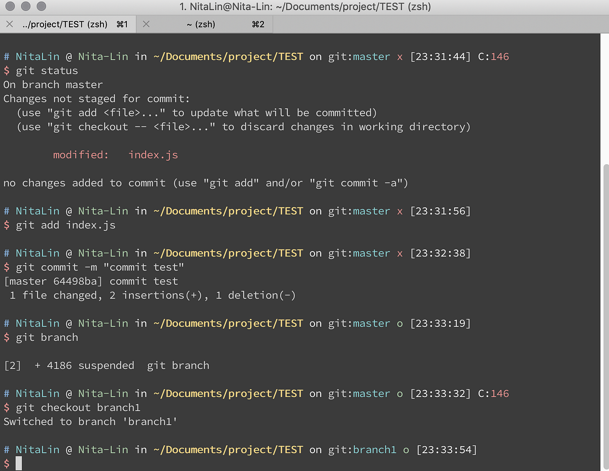 Mac終端機 (Terminal)設定： iTerm 2. MacOS+iTerm2+Oh My Zsh | by Nita Lin | Nita’s Learning Journey ...