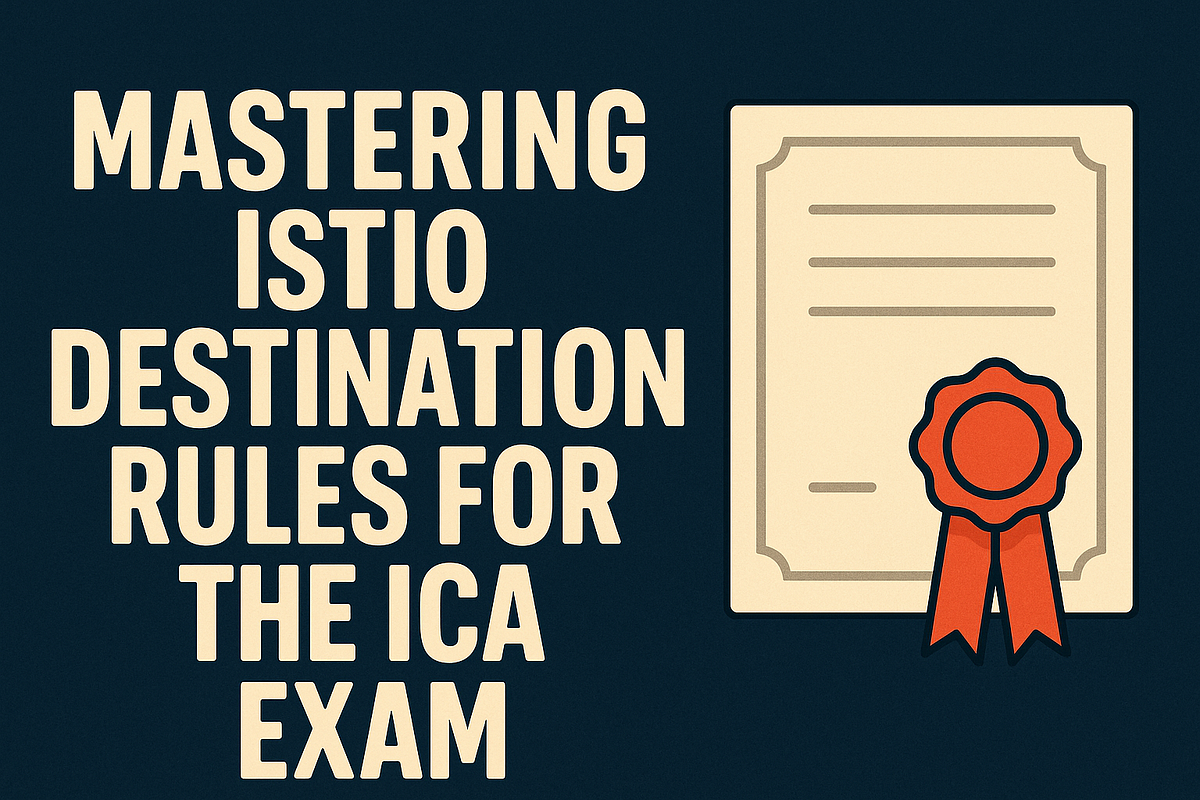 Mastering Istio Destination Rules for the ICA Exam | by DevOpsDynamo ...