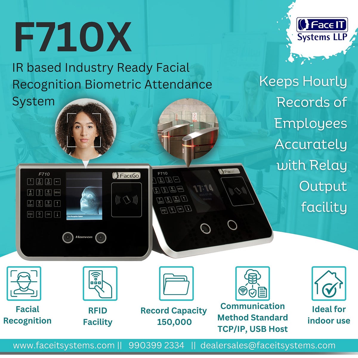 Working hard and staying organized is the key to success! Our 🚀F710X IR ...