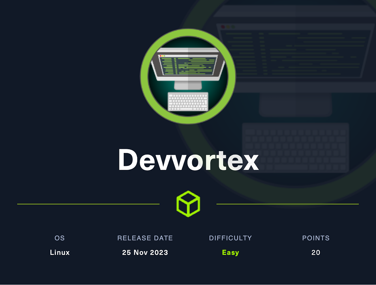 Devvortex — HackTheBox [Writeup]. Let’s start with a basic nmap scan ...