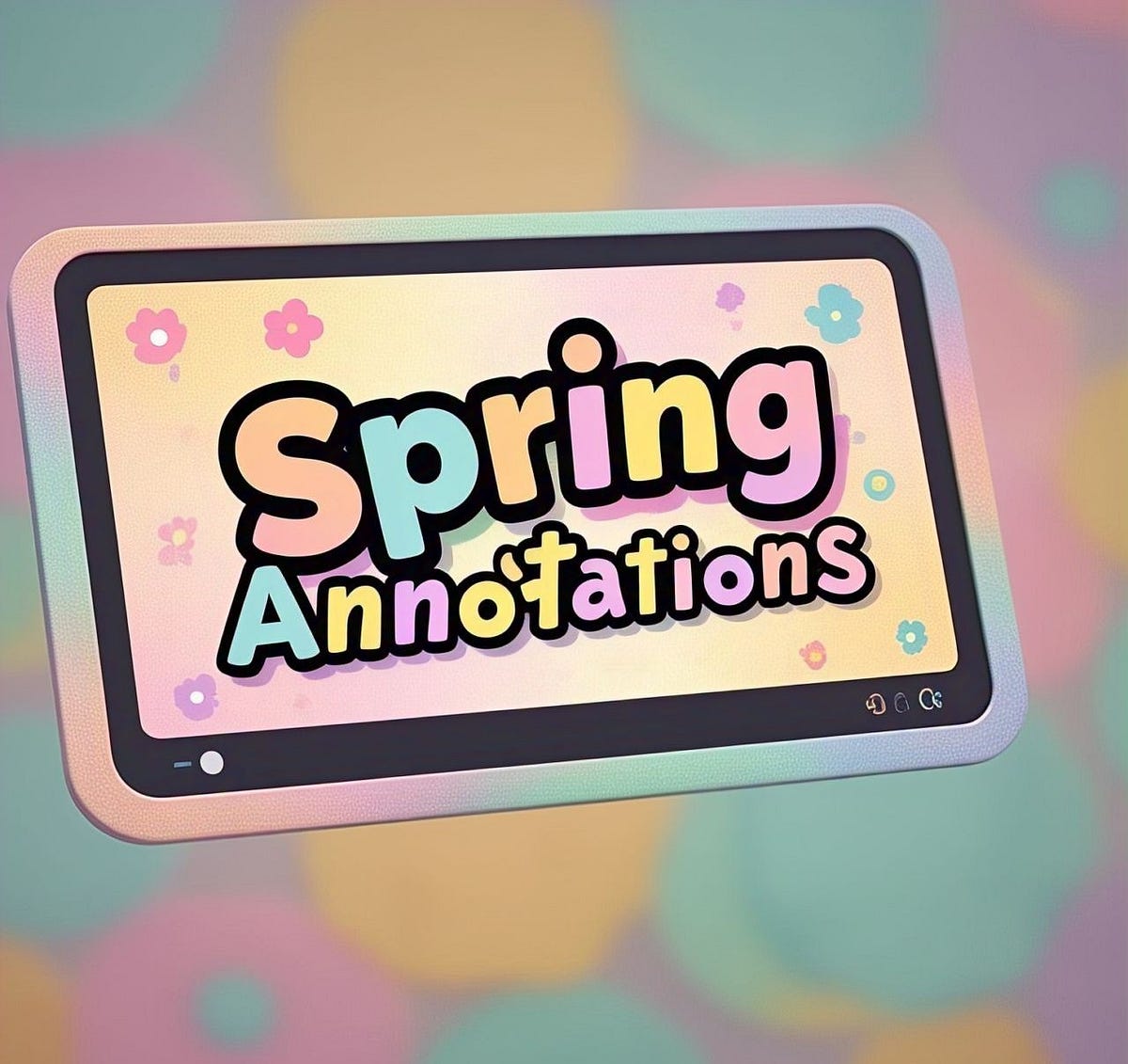 Revising Spring Annotations with Textual Diagrams | by TechWealthBuzz ...