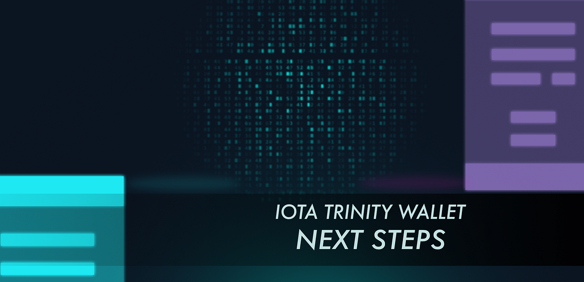 IOTA Trinity Wallet: Next Steps. The Trinity wallet, previously known as… | by lewi | Medium