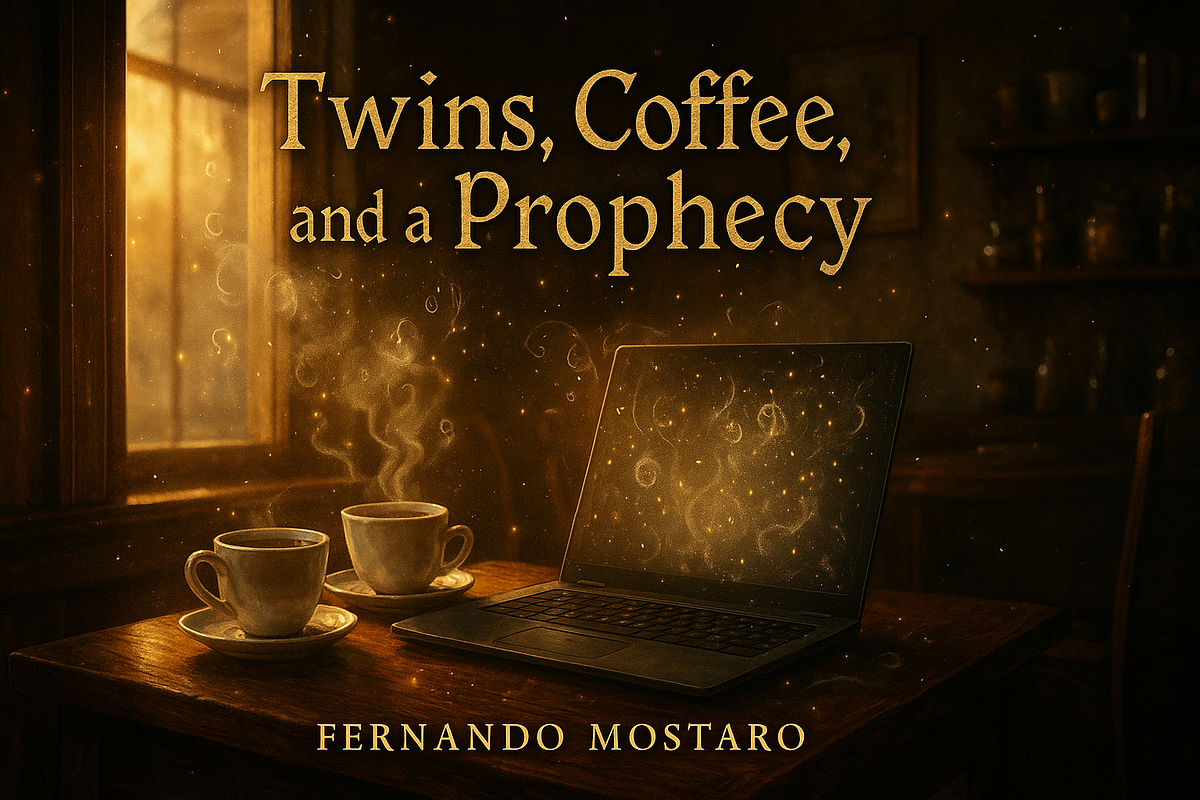 Twins, Coffee, and a Prophecy. Some Stories Choose Their Writer | by ...