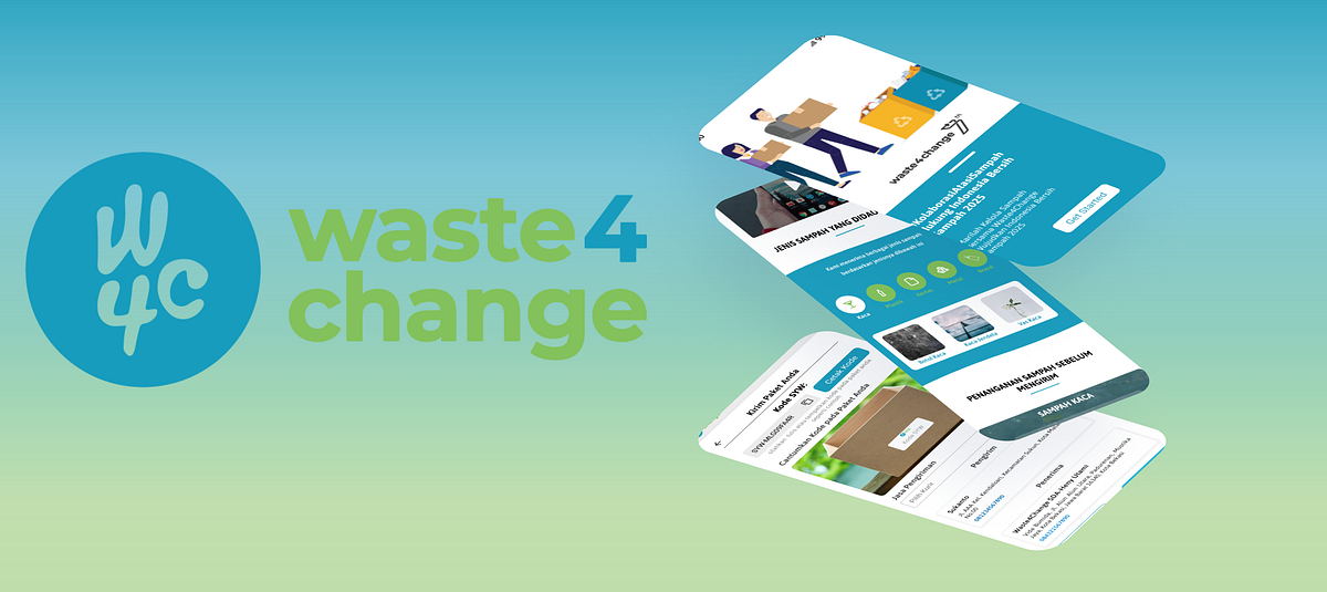 UX Case Study : Redesign UI Send Your Waste for Waste4Change | by ...