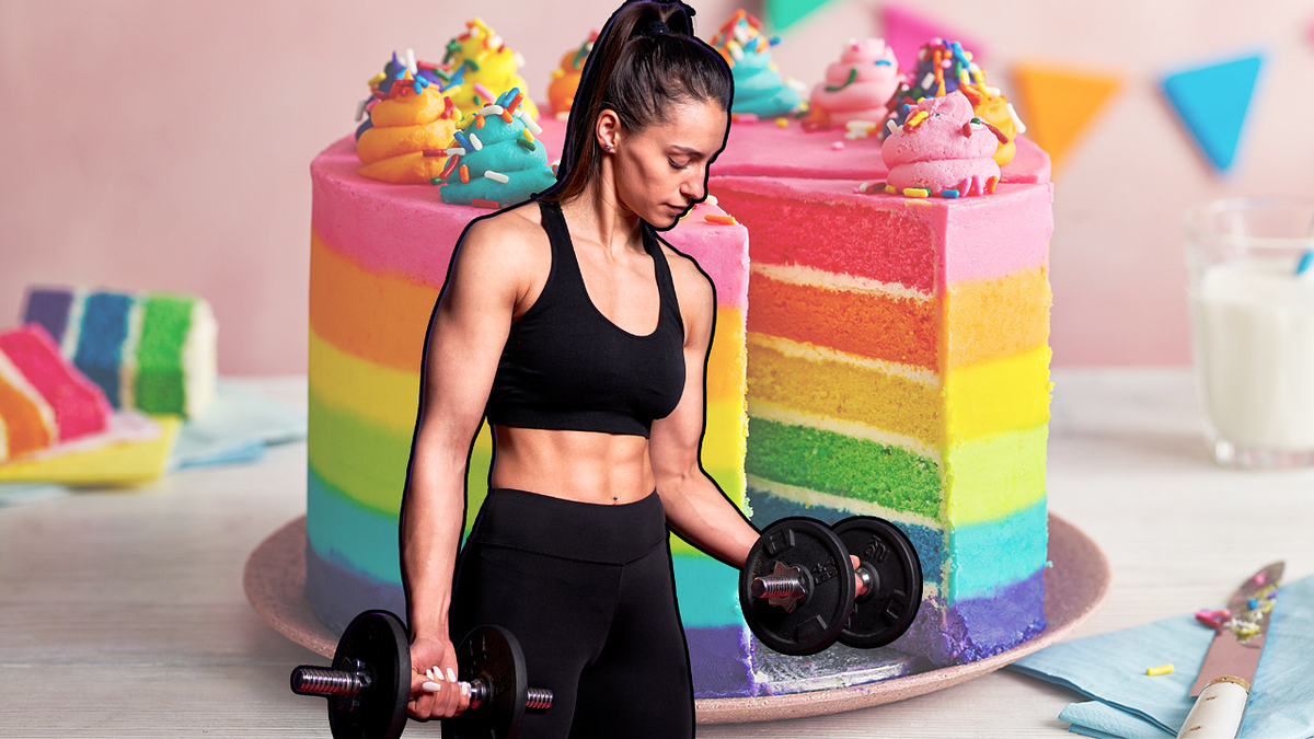 Get In Shape By Finally Exiting Your Cake-Workout-Cycle-Of-Doom | by ...