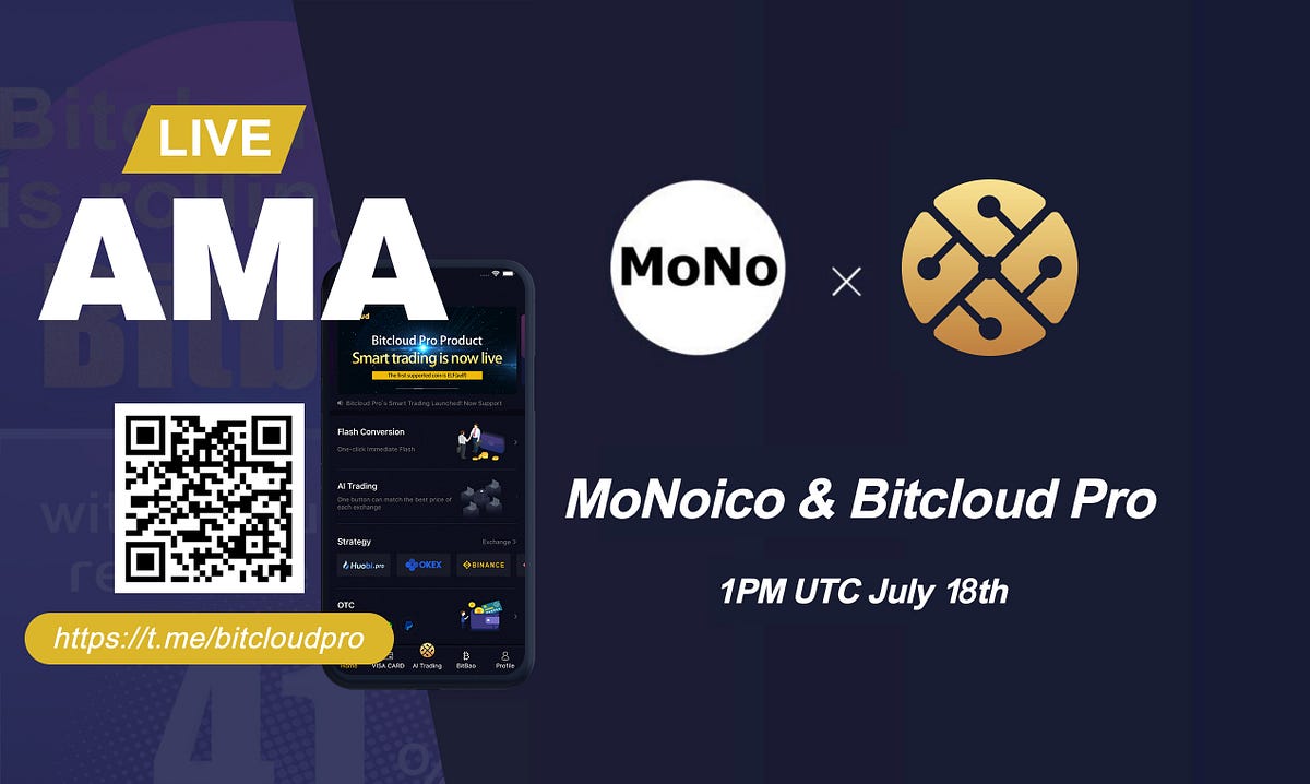 Bitcloud Pro AMA with MonoICO. We held an AMA with the MonoIco… | by ...