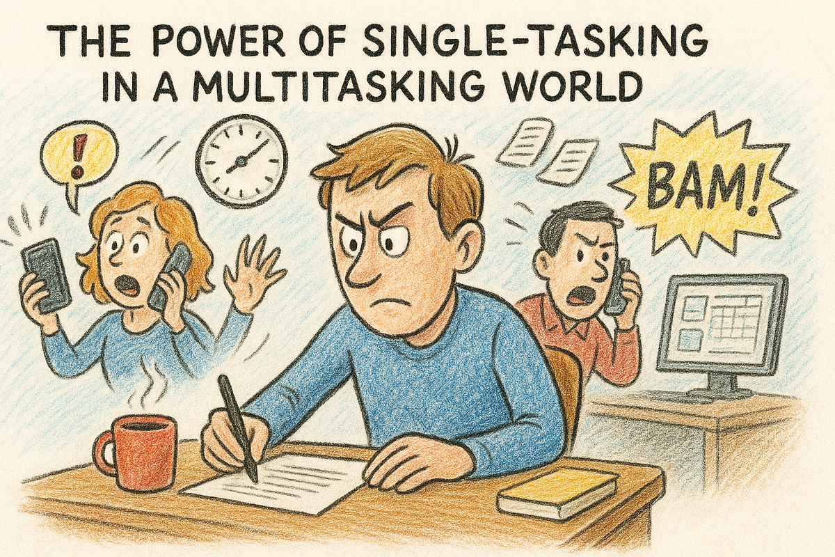 Single Tasking: The Forgotten Art Of Ignoring Everything Else | by Dirk ...
