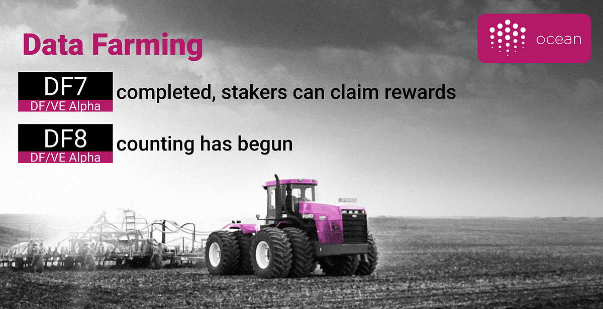 Data Farming DF7 Completed, DF8 Started | by Ocean Protocol Team ...