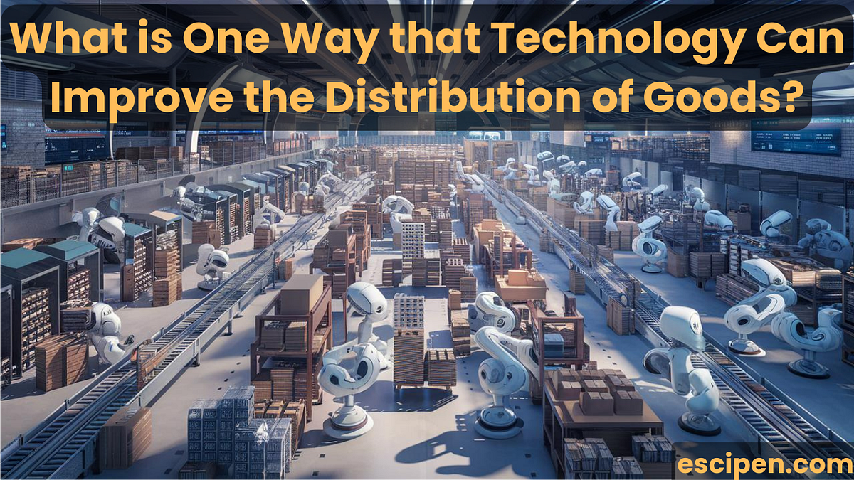 What is One Way that Technology Can Improve the Distribution of Goods ...