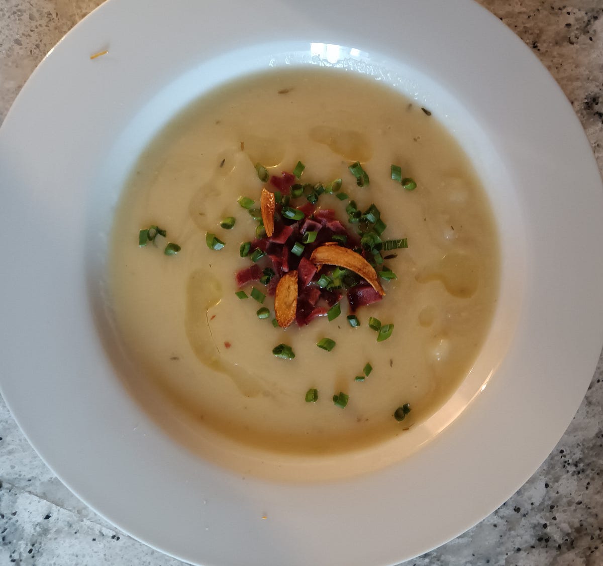 Roasted Garlic Potato Soup. When you need a warm hug in a bowl | by ...