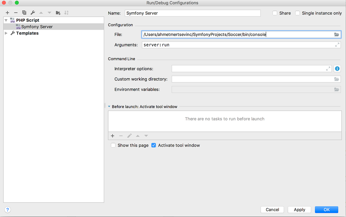 The Easiest Way To Debug A Symfony Application in PhpStorm | by Mert Sevinc | Medium