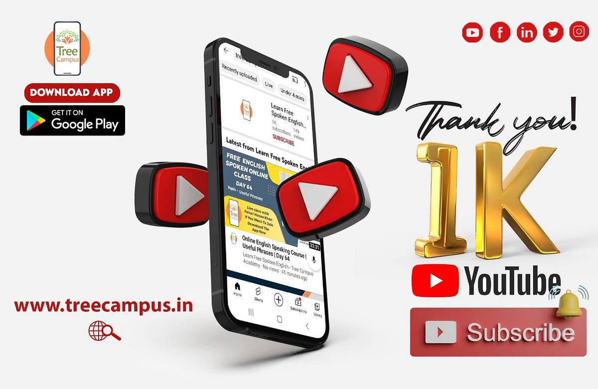 Spoken English course online free - TREE CAMPUS - Medium
