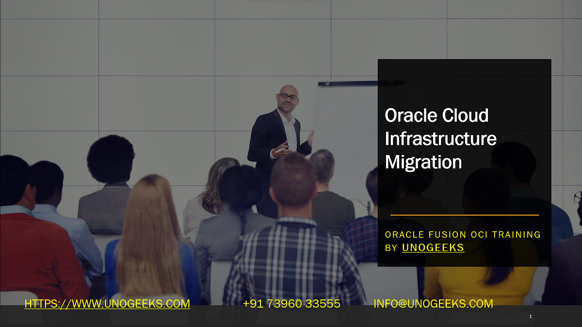 Oracle Cloud Infrastructure Migration By Techtutorsti Sep 2023 Medium