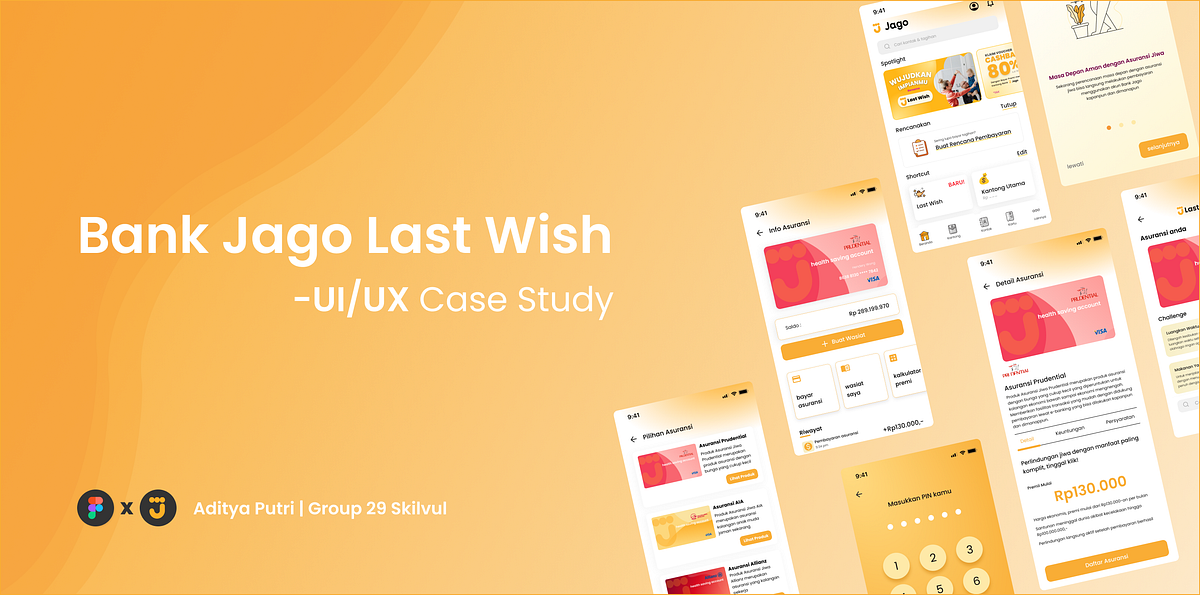 Bank Jago Last Wish — UI/UX Case Study | by Aditya Putri | Medium