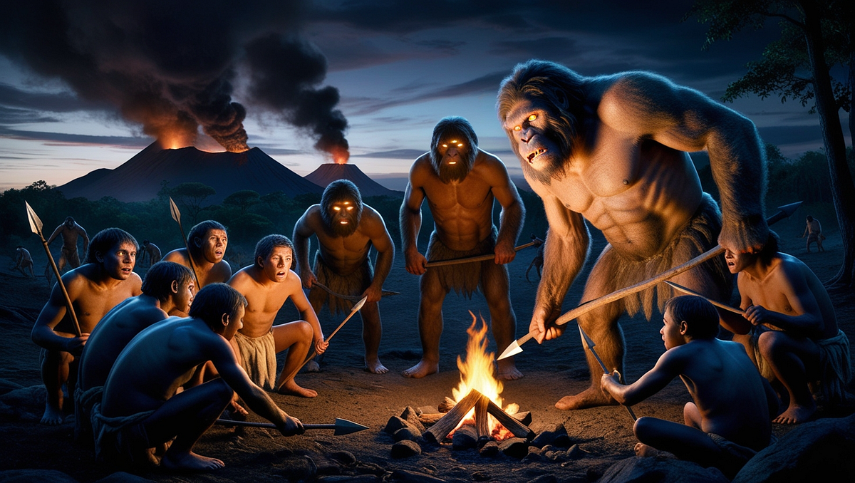 When Humans Fought Monsters: The Epic Battle for Survival Against ...