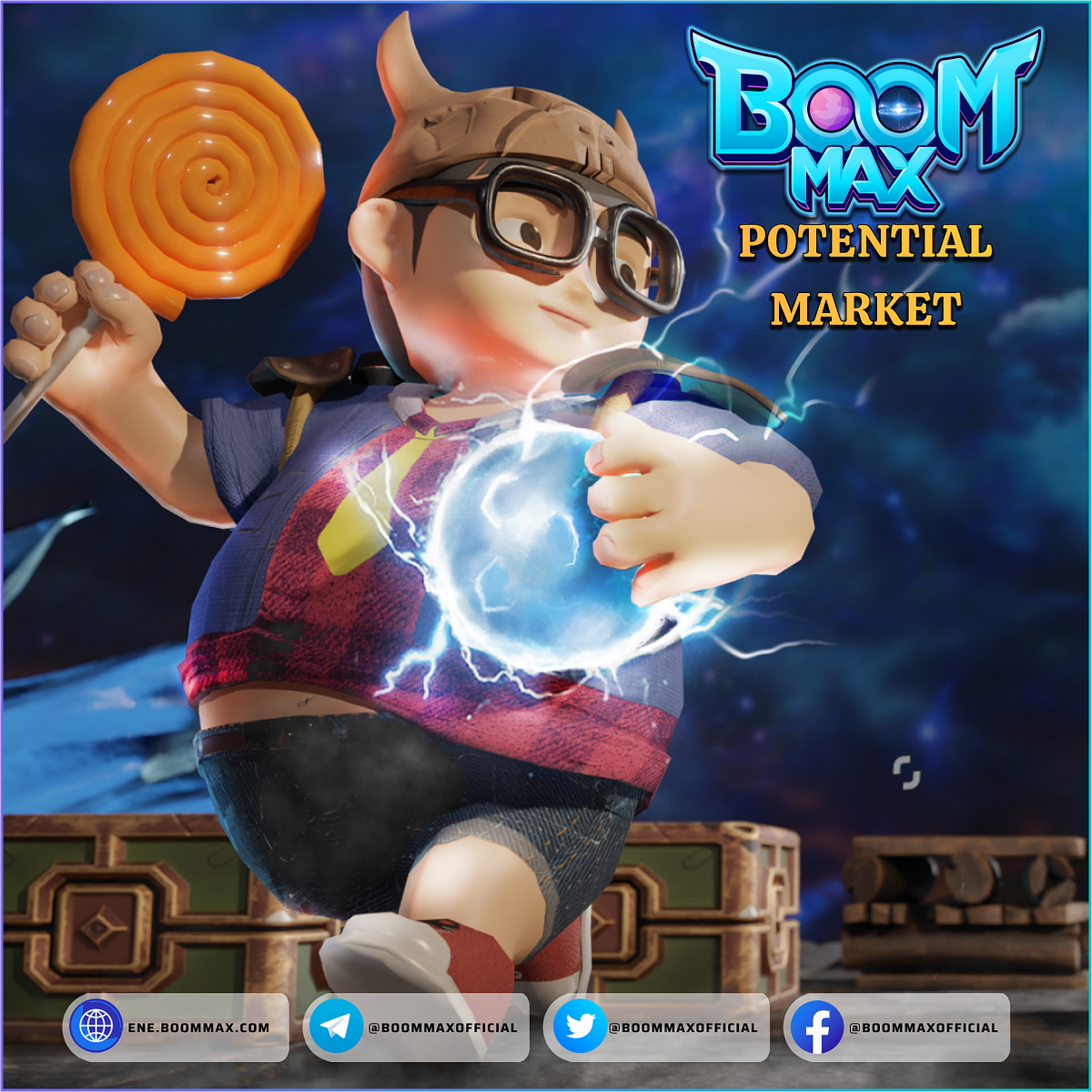 BOOM MAX OPPORTUNITY — POTENTIAL MARKET | by Boom Max | Medium