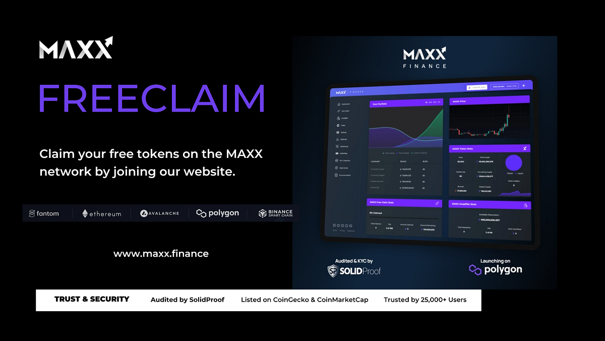 $MAXX Freeclaim —Free Crypto! Everything You Need To Know! | by MAXX ...