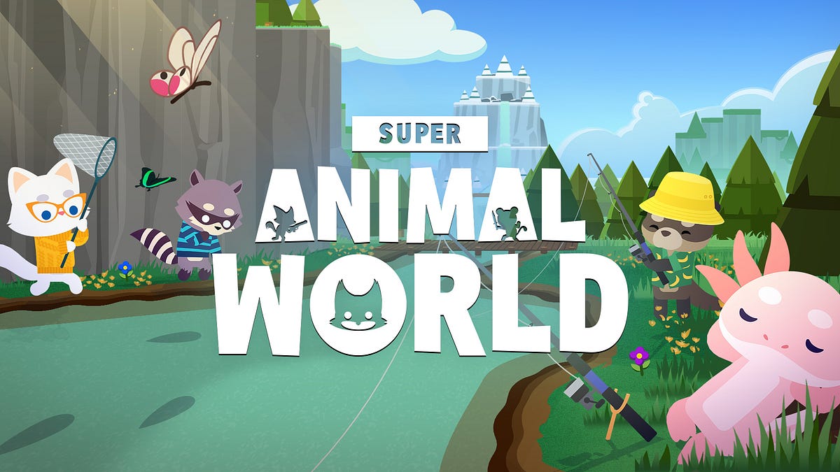 Super Animal World Reveal. Announcing a (mostly) relaxing free… | by ...