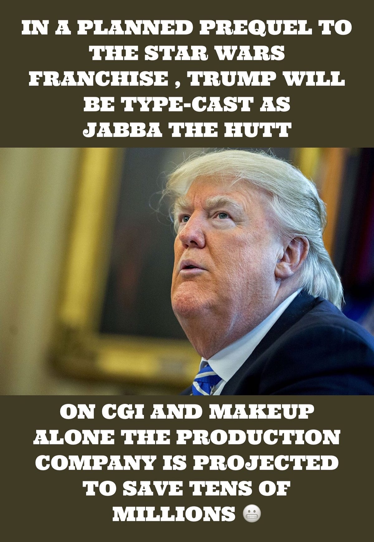 JABBA THE TRUMP 😬 Another Meme of the Day by @JJManring | by ️ John J ...